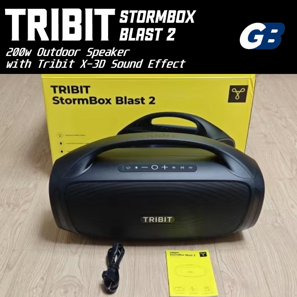 Jual Tribit StormBox Blast 2 Speaker 200w Bluetooth 5.4 IP67 RGB Lights ...