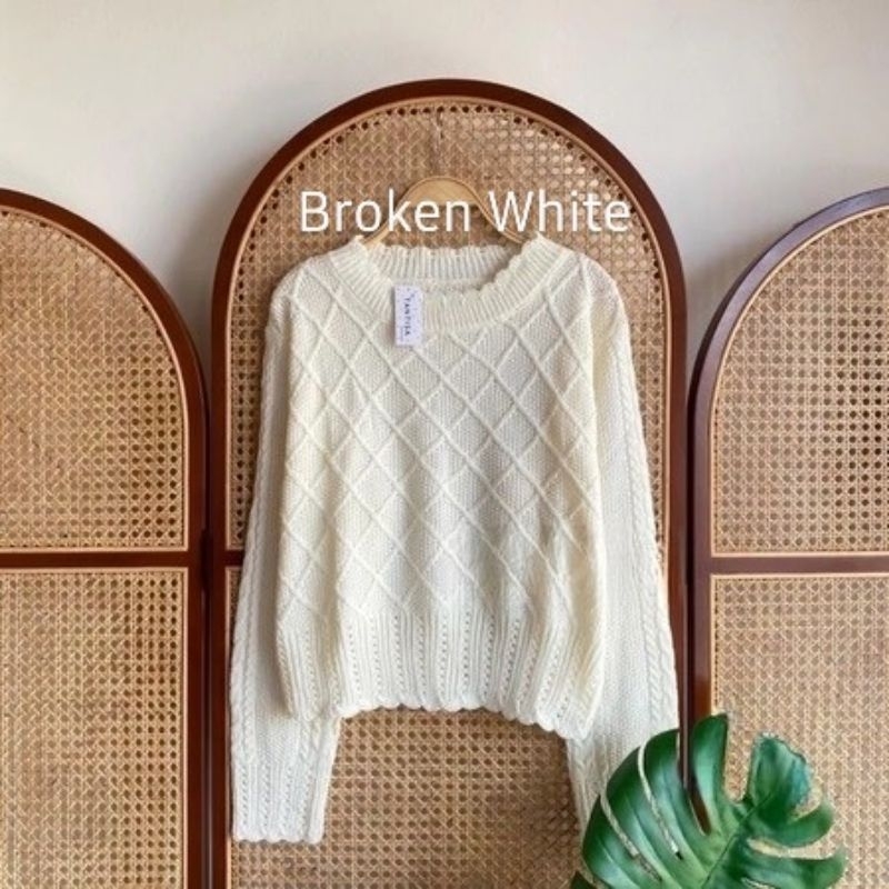 Jual Crope Cable Broken White | Shopee Indonesia