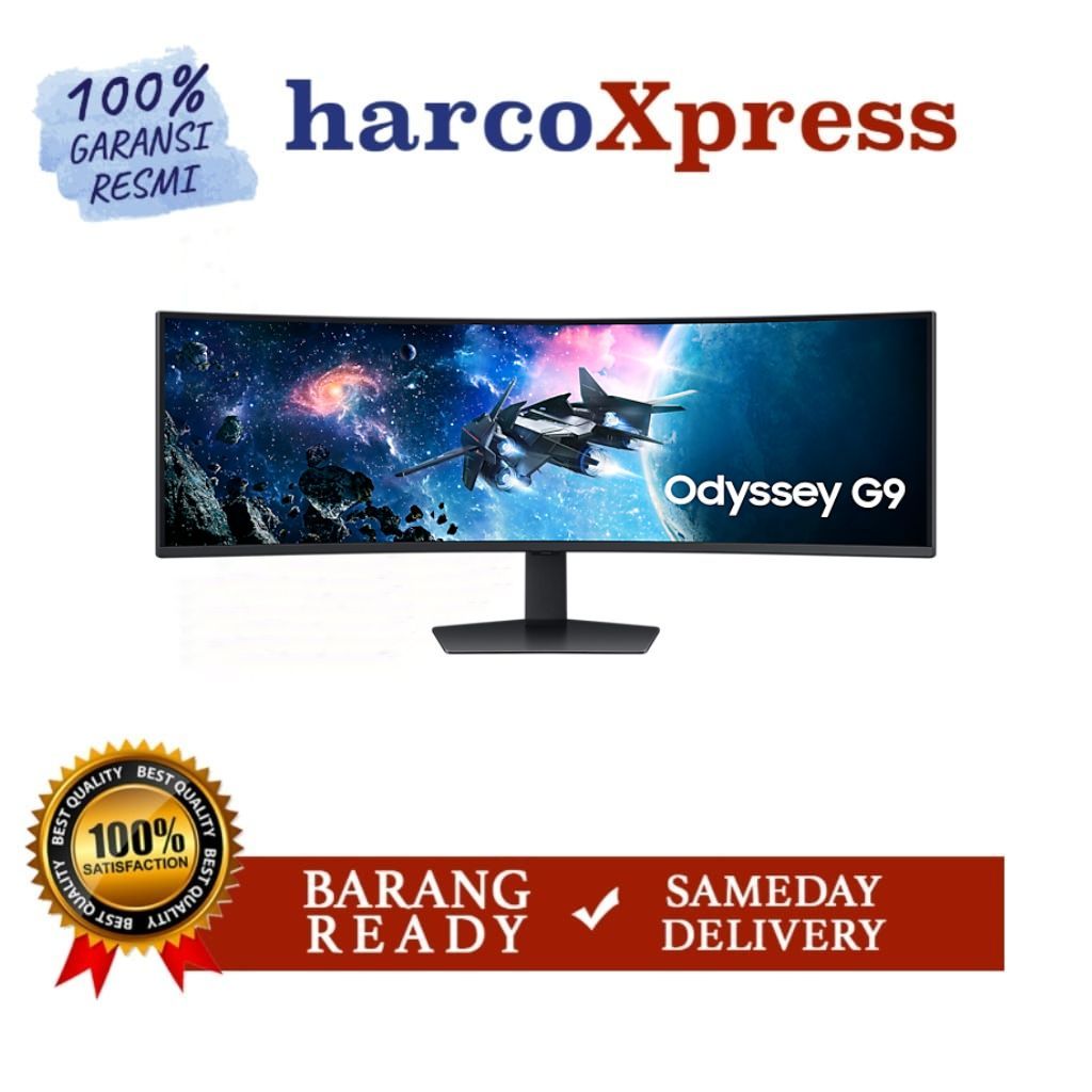 Jual Monitor SAMSUNG 49" Inch Odyssey G9 G95C S49CG954 Dual QHD VA ...