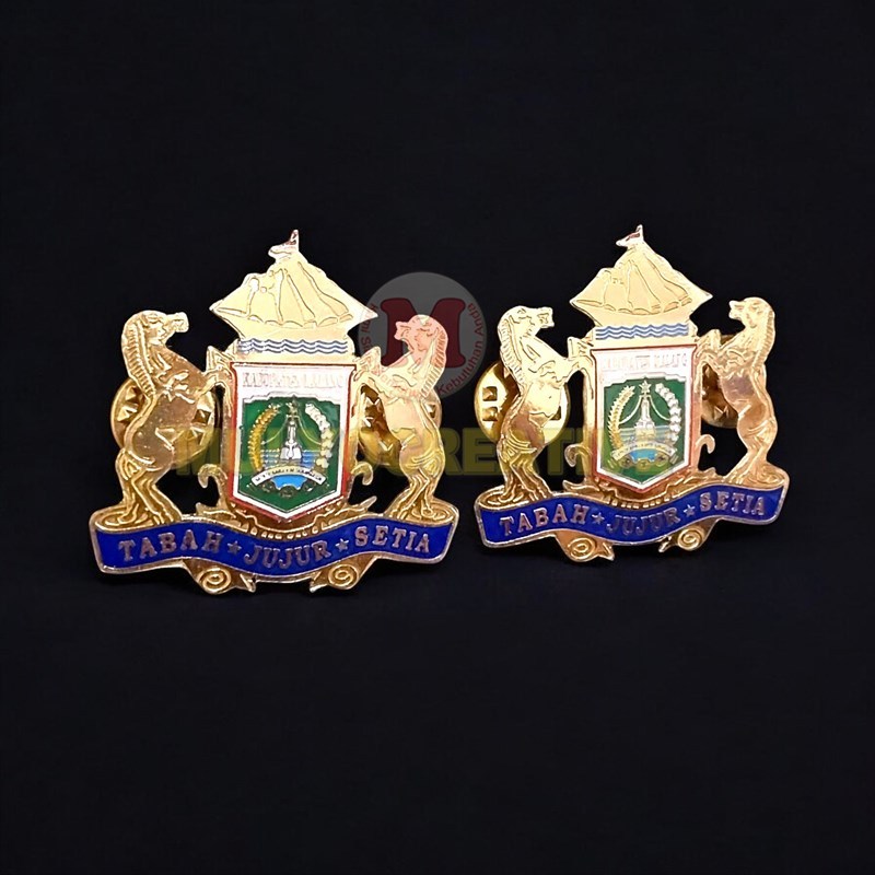 Jual Pin Logo Kadin Kabupaten Malang Emblem Kadin Bahan Logam Kuningan ...