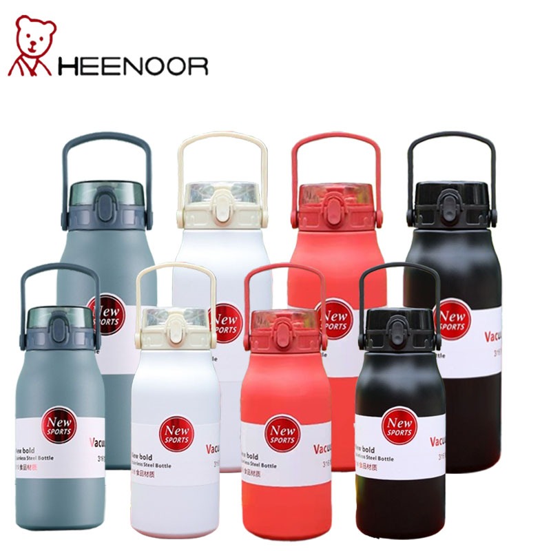 Jual [ SALE ] Heenoor Botol Termos Sport Travel Slim Mudah Dibawa, Model Cantik Ukuran Besar ...