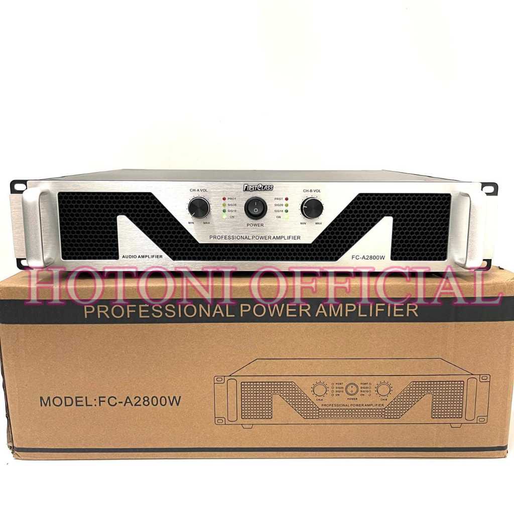Jual Power Amplifier Professional FirstClass FC A2800w Original Power ...