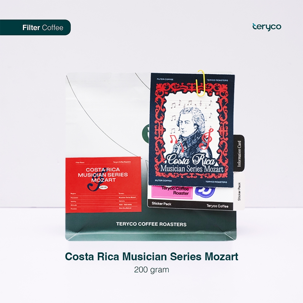 Jual Costa Rica Musician Series Mozart 200 gram - Single Origin Filter ...