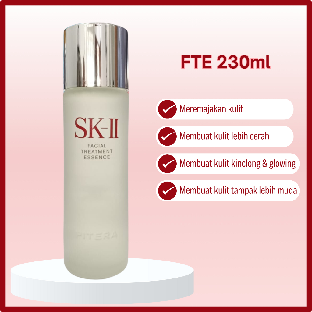 Jual SKII SK-II SK2 Facial Treatment Essence 230ml - FTE 230ml FULL SIZE | Shopee Indonesia
