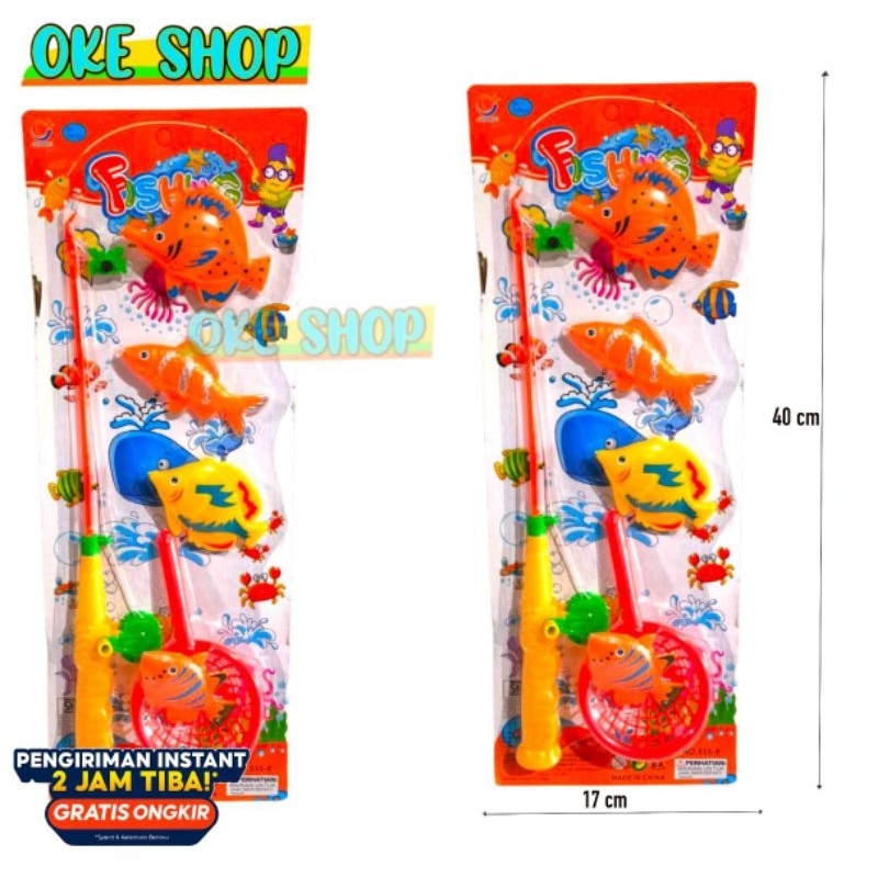 Jual MAINAN PANCING IKAN FISHING GAME 555-8 | Shopee Indonesia