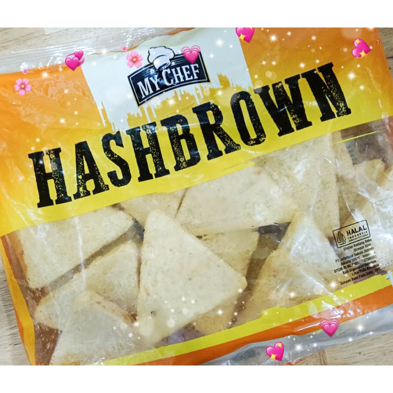 Jual My Chef Hashbrown kentang crispy 1kg/ hashbrown kentang goreng ...