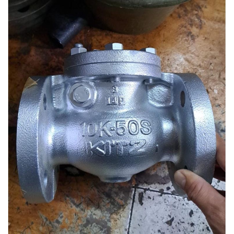 Jual Gate Valve KITZ ukuran dari 11/2" inch s/d 4" inch Cast Iron JIS 10K - Stop Keran FCHI ...