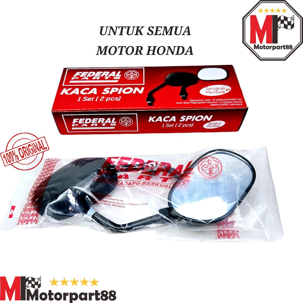 Jual KACA SPION mirror back set UNTUK SEMUA MOTOR HONDA YAMAHA ...