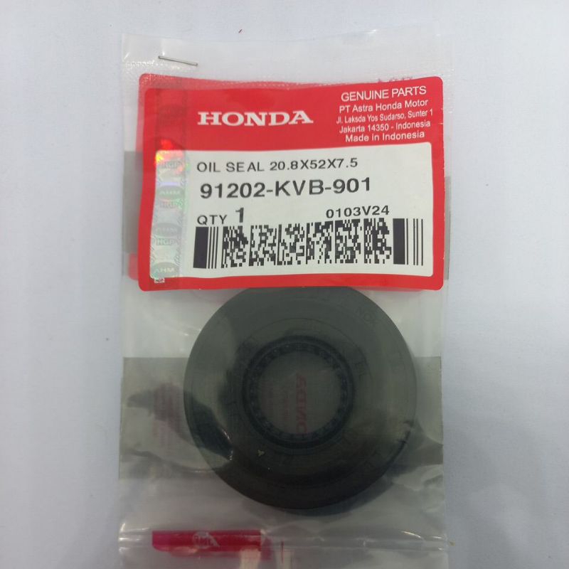 Jual Seal As Kruk Crankshaft Kiri Honda Beat Scoopy Spacy Vario 91202KVB901 | Shopee Indonesia