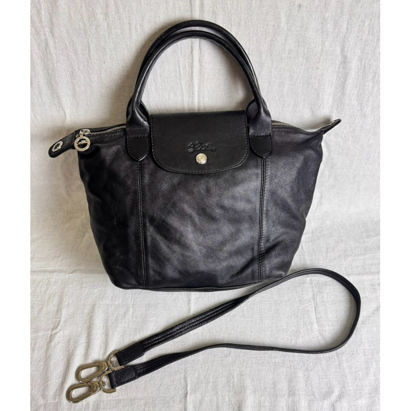 Jual TAS LC CUIR LEATHER SMALL IN BLACK SATCHEL PRELOVED BAG BRANDED ...