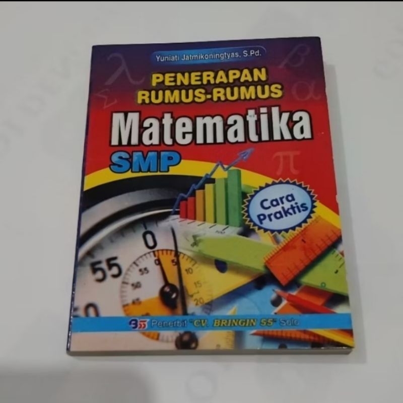 Jual Buku Penerapan Rumus Rumus Matematika SMP (B55) | Shopee Indonesia