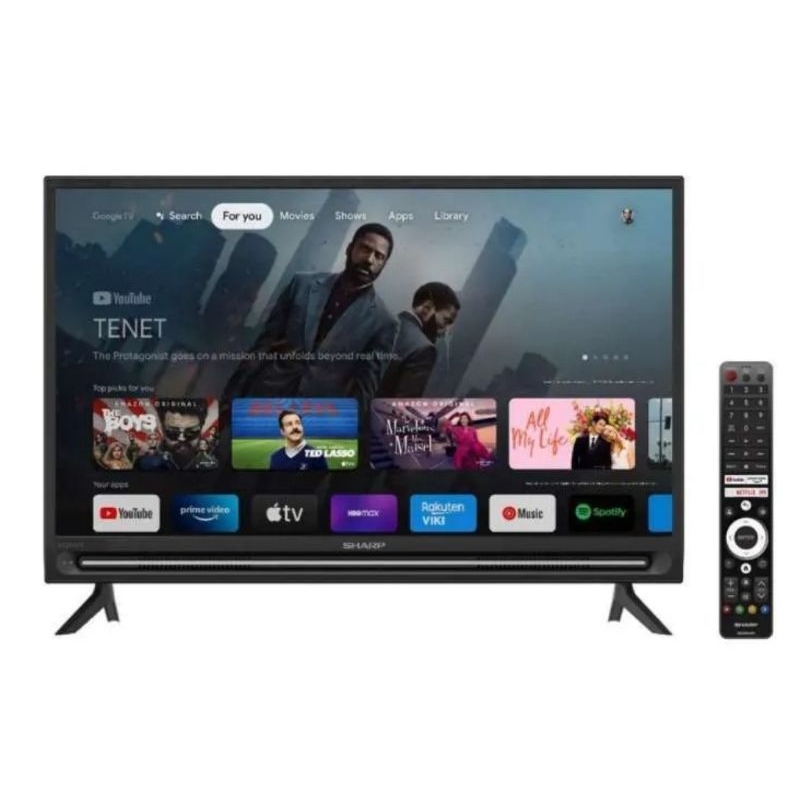 Jual Google TV Sharp 32 Inch 2T-C32eg1i | Shopee Indonesia