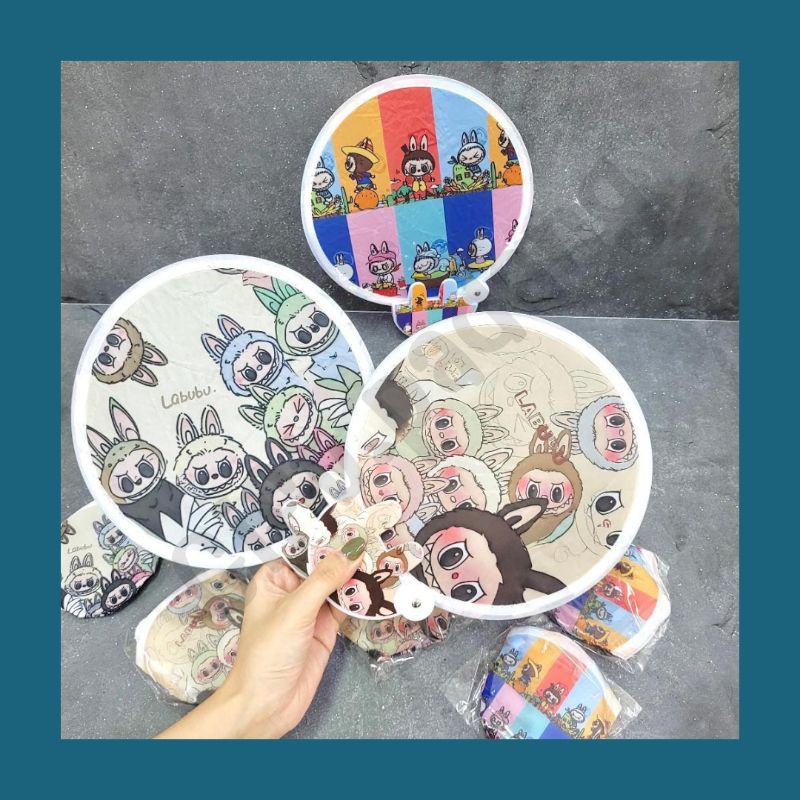 Jual [Gift padang] kipas angin tangan edisi Labubu Kipas Tangan Ajaib ...