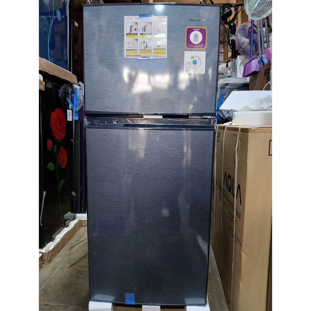 Jual Kulkas Sharp 2 Pintu SJ 195 Kapasitas 172 Liter | Shopee Indonesia