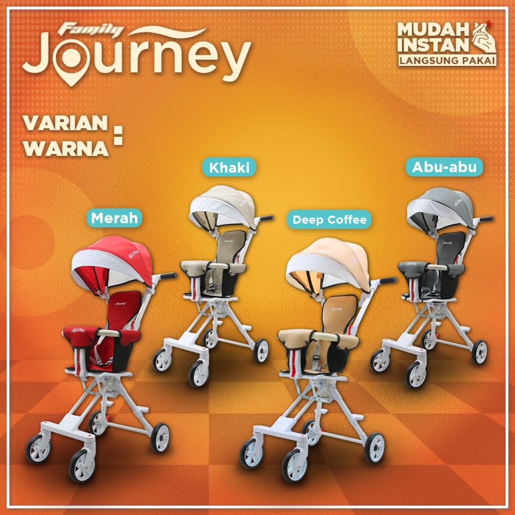 Jual Family Stroller Baby / Kereta Dorong Balita Lipat Magic Stroller ...