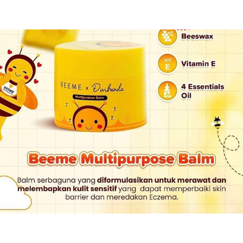Jual beeme multipurpose balm x dwihanda | Shopee Indonesia