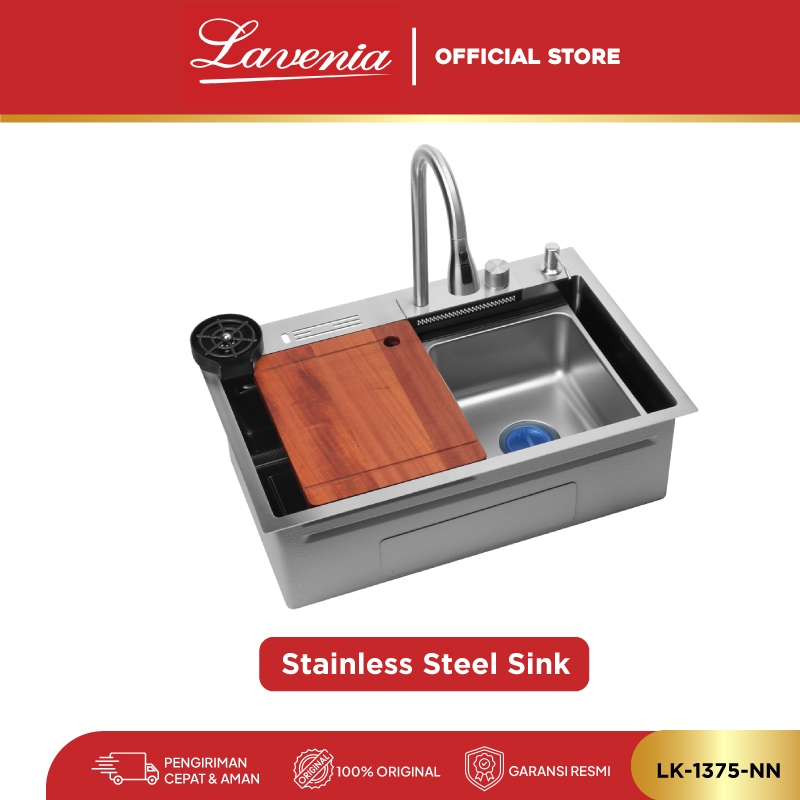 Jual LAVENIA - Kitchen Sink Stainless / Bak Cuci Piring - Anti Karat dan Goresan - LK-1375NN ...