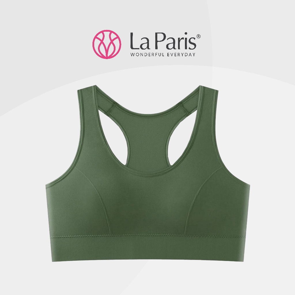 Jual LA PARIS Bra Sport Tanpa Kawat Kait 3 Dengan Cup Busa Push Up ...