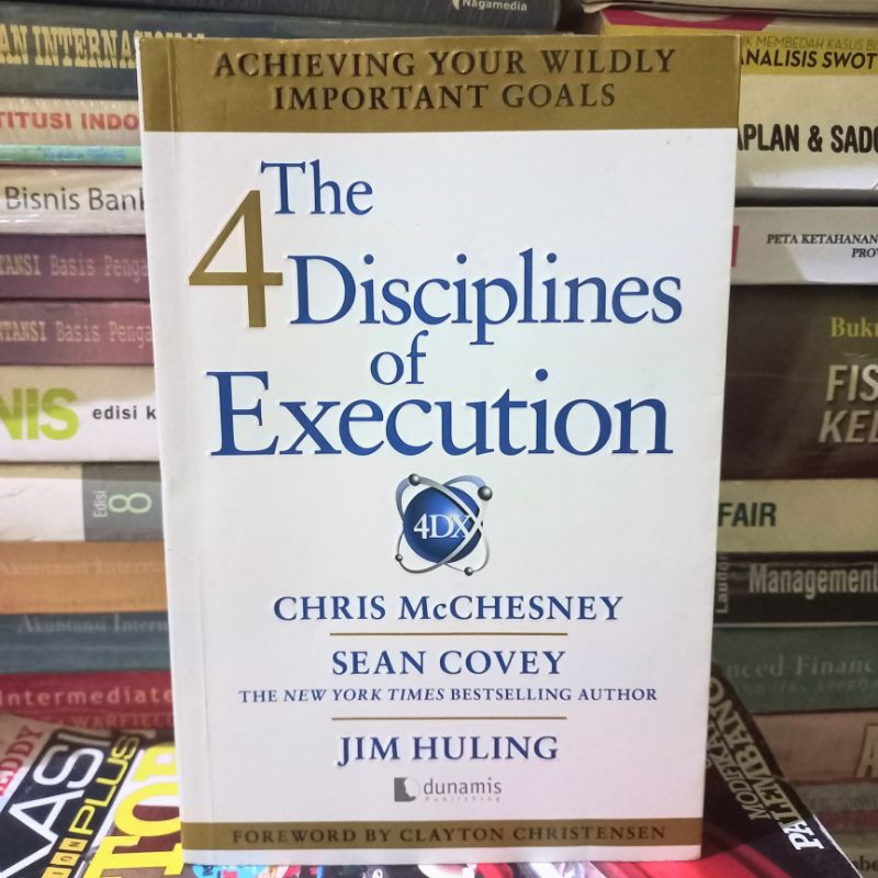 Jual BUKU THE 4 DISCIPLINES OF EXECUTION (ORIGINAL) | Shopee Indonesia