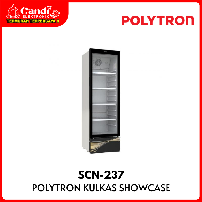 Jual POLYTRON Kulkas Showcase Kapasitas 230 Liter SCN-237 | Shopee ...