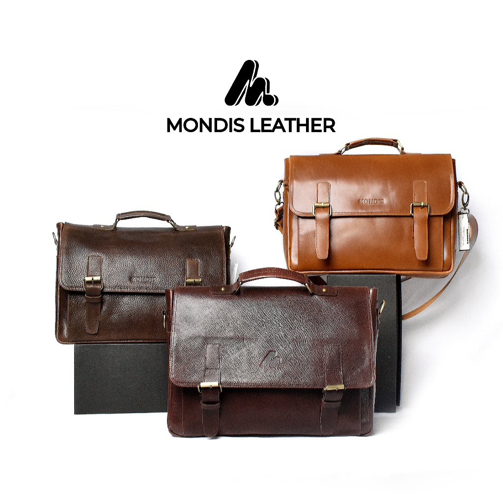 Jual MONDIS Papandayan Tan - Tas Selempang Laptop Unisex Sling Bag ...