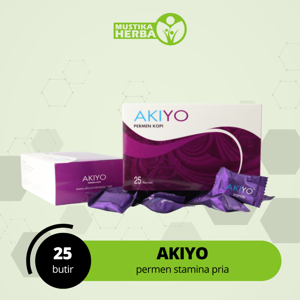 Jual AKIYO Candy Original Asli 100% isi 25 Pcs | Shopee Indonesia