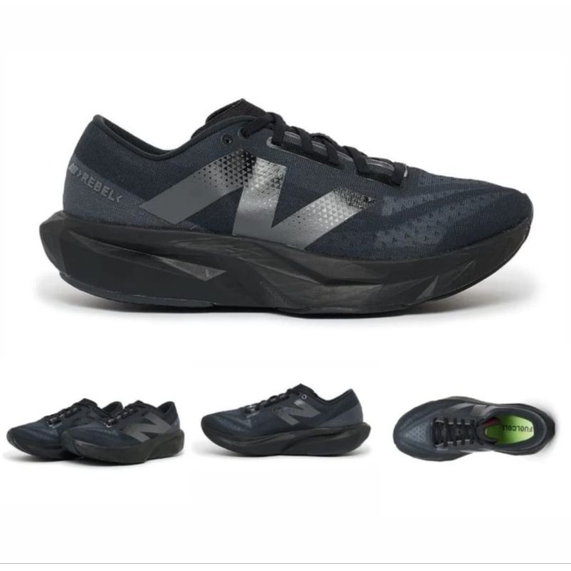 Jual Sepatu New Balance Running NB Fuelcell Rebel V4 Full Black ...