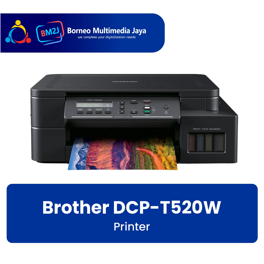 Jual BROTHER DCP-T520W INKJET PRINTER PRINT, SCAN, COPY, WIFI, GARANSI ...