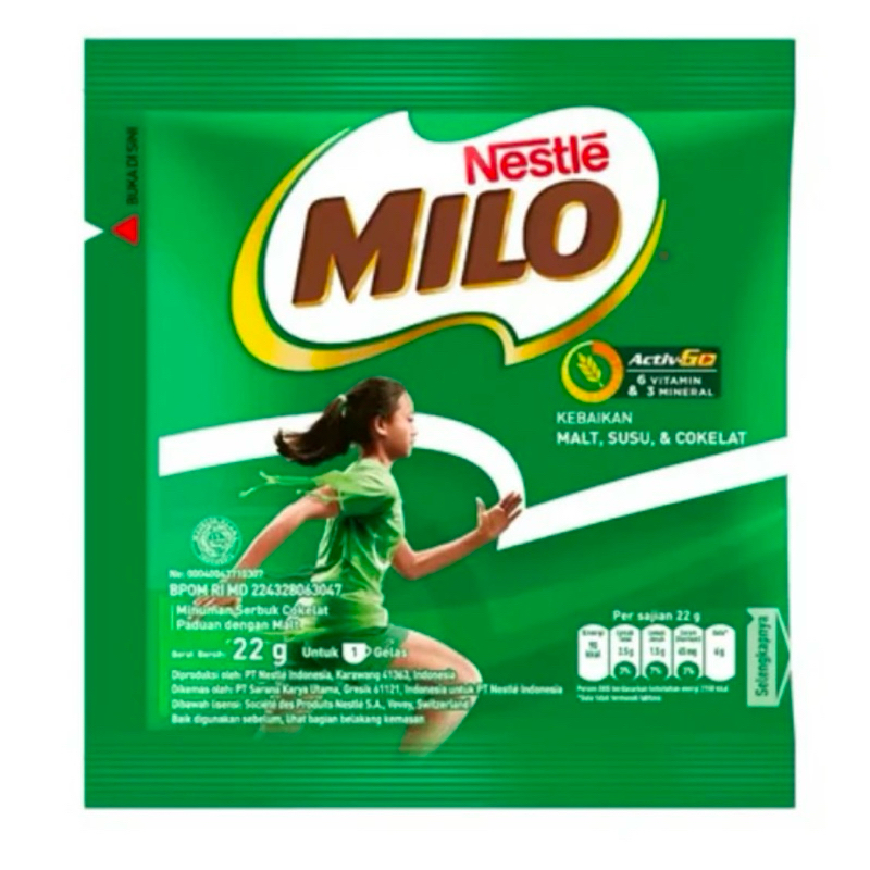 Jual Nestle Milo Activ Go (10 sachet @22gr) | Shopee Indonesia