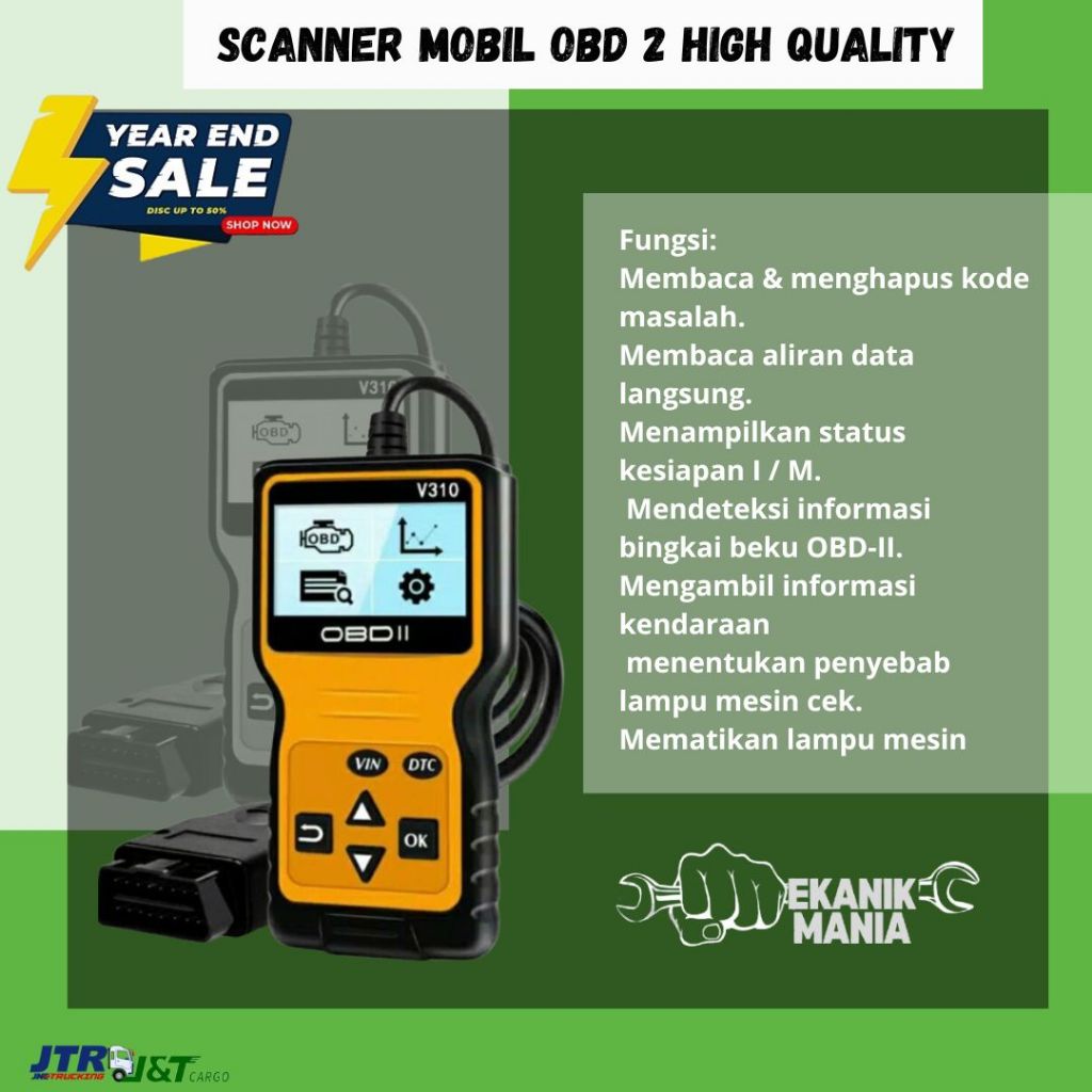 Jual Scanner mobil OBD 2 High Quality | Shopee Indonesia