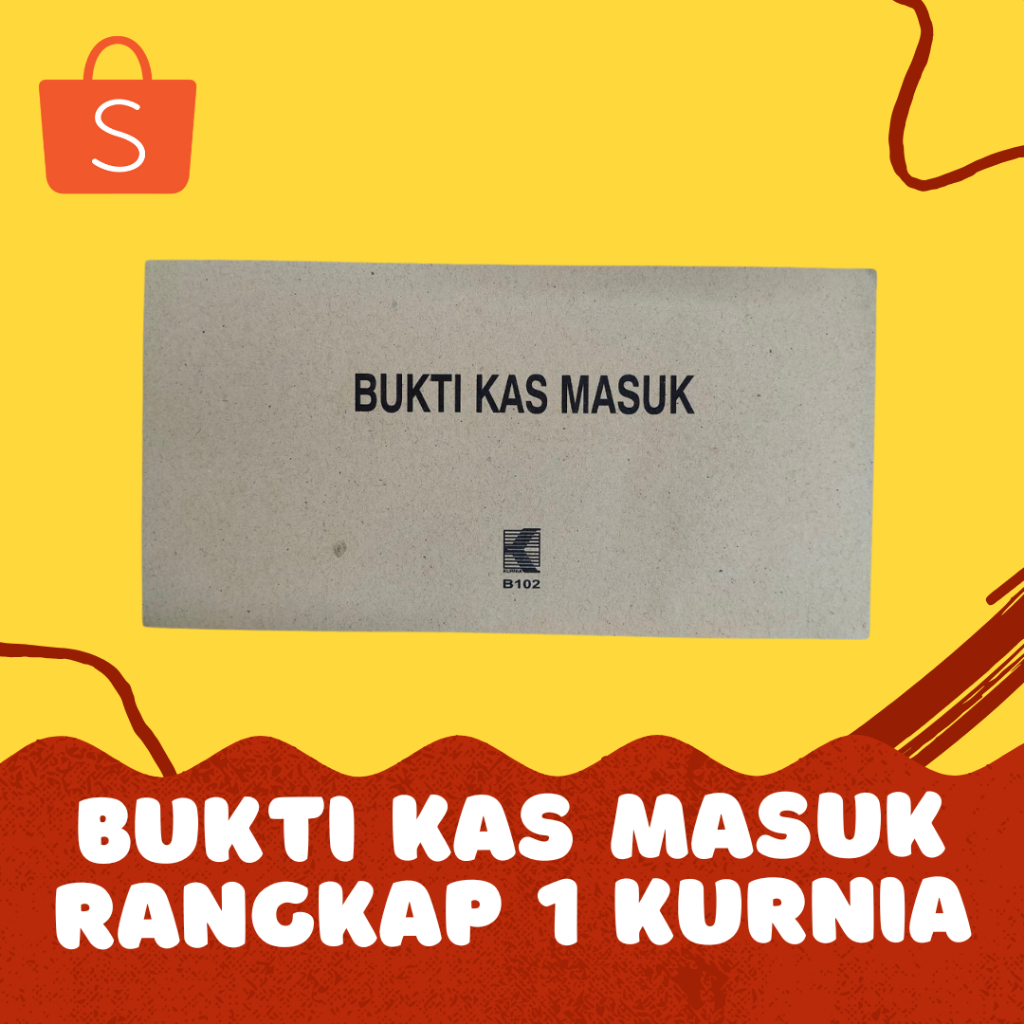 Jual Buku Bukti Kas Masuk Kurnia 1 Ply & 2 Ply (Rangkap 1 & 2) Ukuran 1/3 Folio | Shopee Indonesia