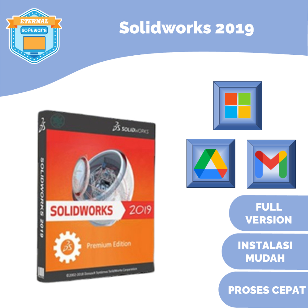 Jual Solidworks 2019 Full Lisensi Permanen No Trial Aplikasi 3D Cad ...