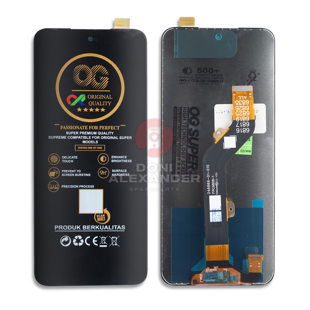 Jual LCD TOUCHSCREEN TECNO POVA NEO 3 LH6 / TECNO POVA NEO 2 LG6N ...