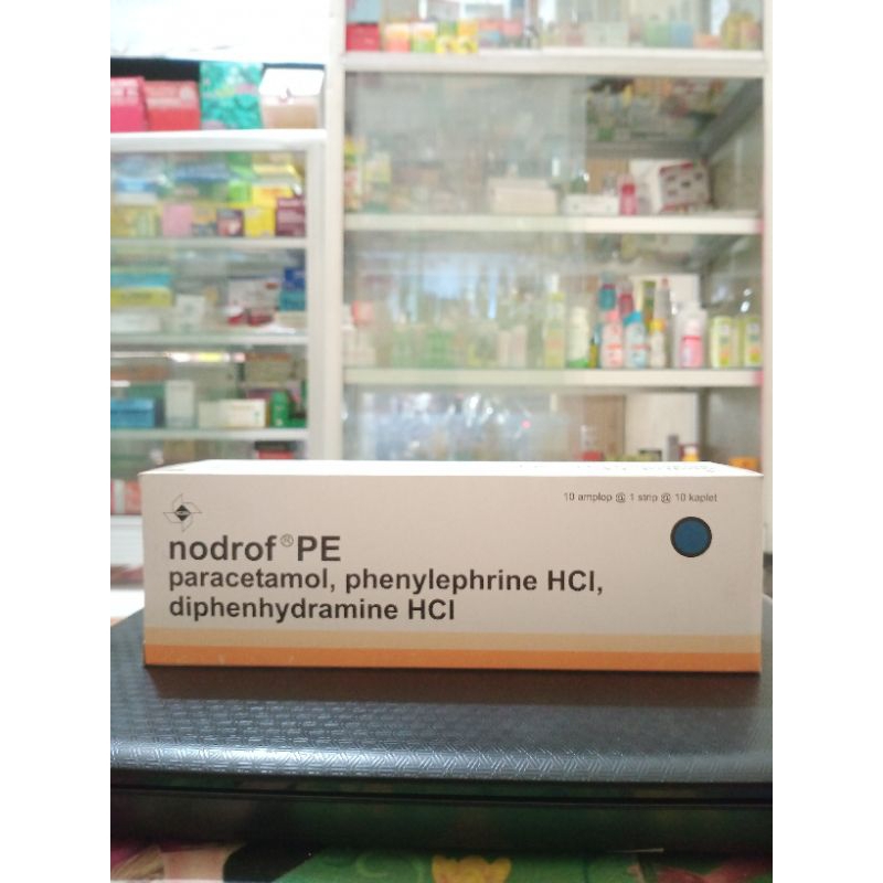Jual Nodrof PE Strip 10 Tablet / Meringankan Gejala Flu / Demam / Sakit ...