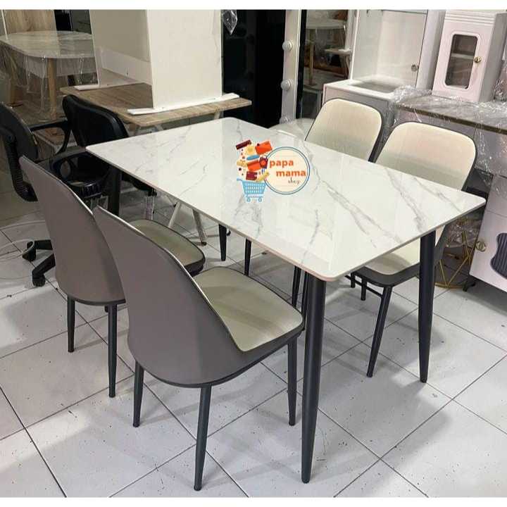 Jual Meja Makan Batu Granit 4 Kursi - Meja Makan Import Granit Uk.120cm ...