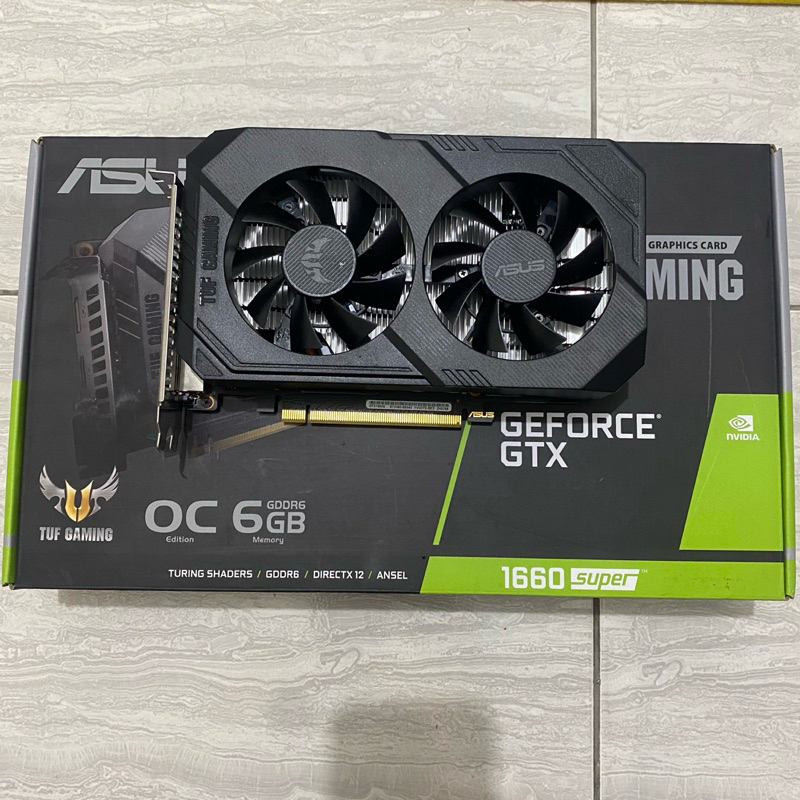 Jual VGA GTX 1660SUPER ASUS TUF GAMING 6GB GDDR6 Unit Normal | Shopee Indonesia