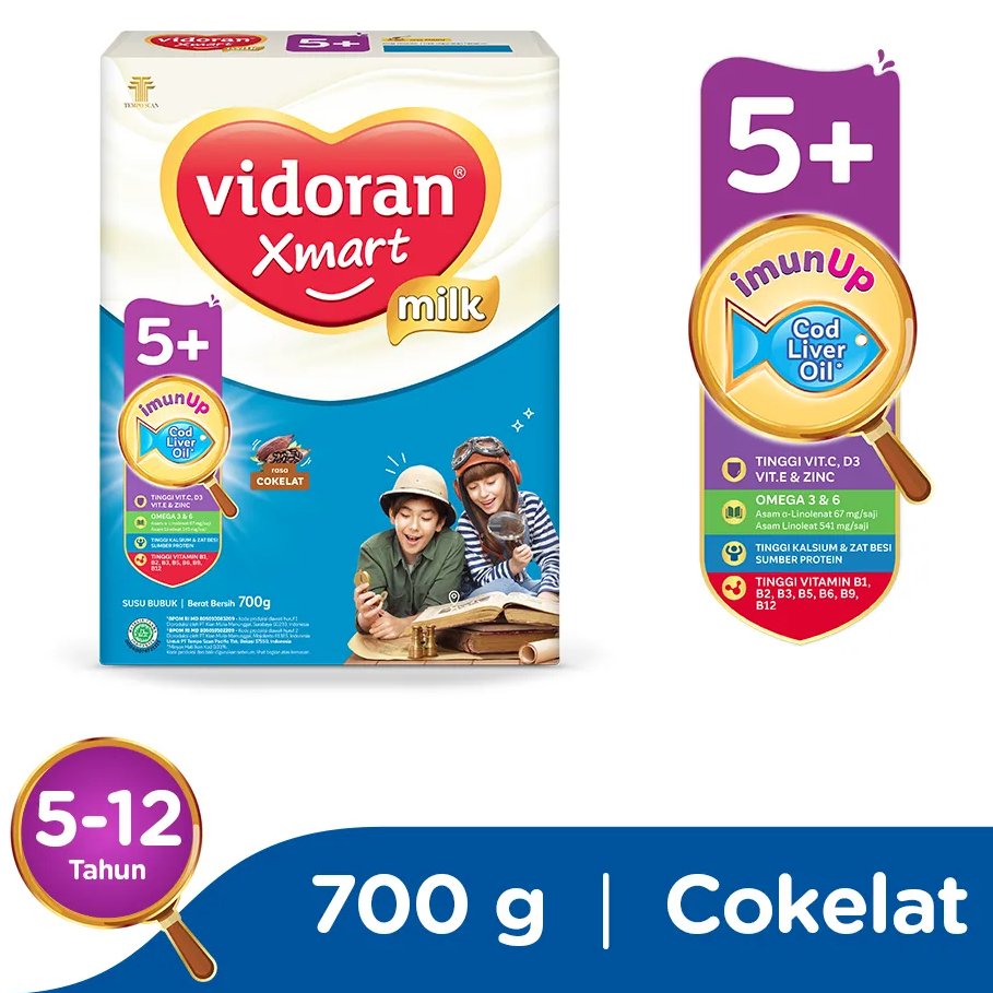 Jual Vidoran Xmart 5+ Madu/Vanilla 700gr | Shopee Indonesia