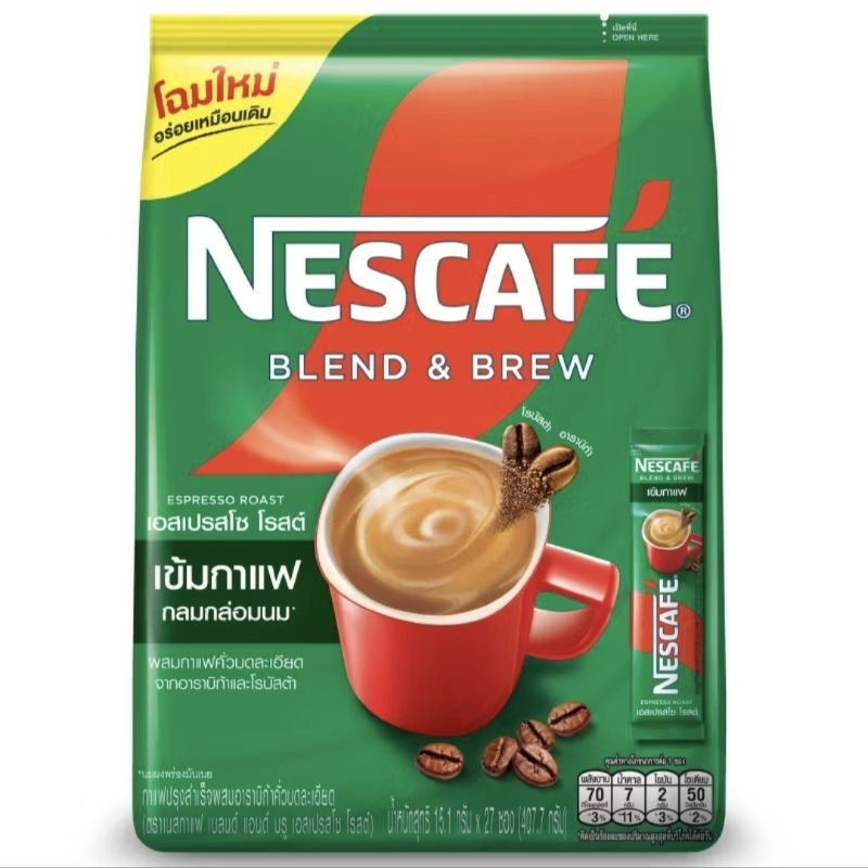 Jual Nescafe Blend & Brew Espresso Coffee Instant - Kopi Instan Nescafe Blend & Brew Espresso ...