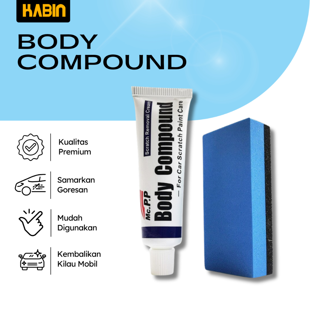 Jual Kompon Body Compound Poles Mobil Motor Tube LENGKAP Fix It like a ...