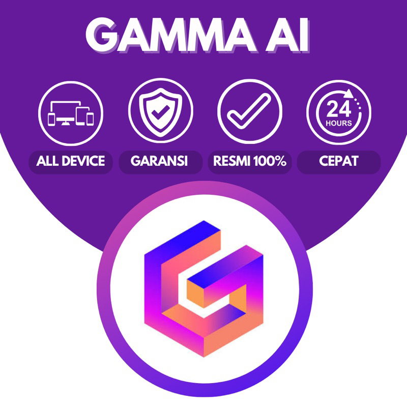 Jual GAMMA AI PRO PREMIUM 1 BULAN FULL GARANSI | Buat Presentasi Super Cepat | Shopee Indonesia