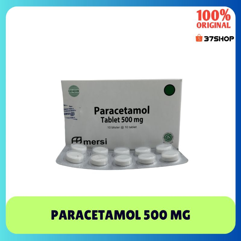 Jual Paracetamol 500mg isi 10 tablet | Shopee Indonesia