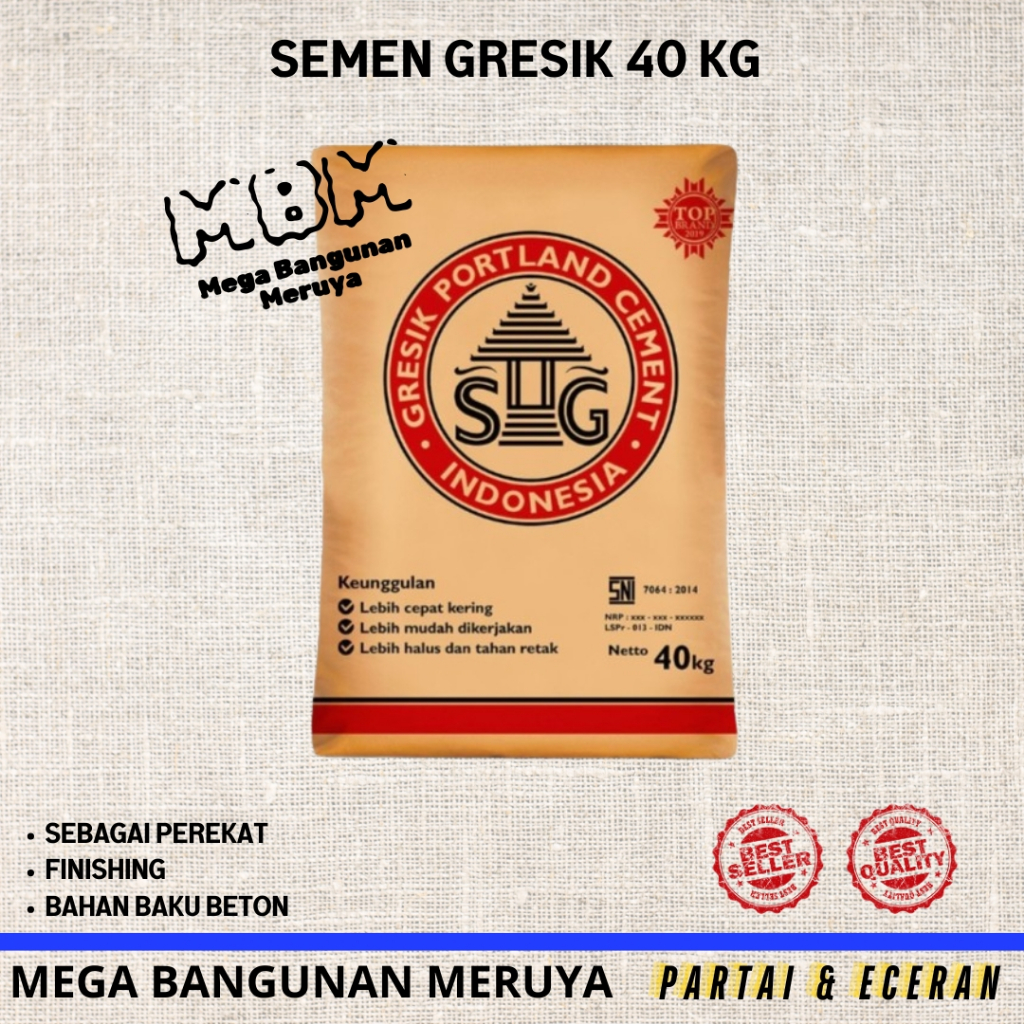Jual Semen Gresik 40 kg 200 sak 1 DO | Shopee Indonesia
