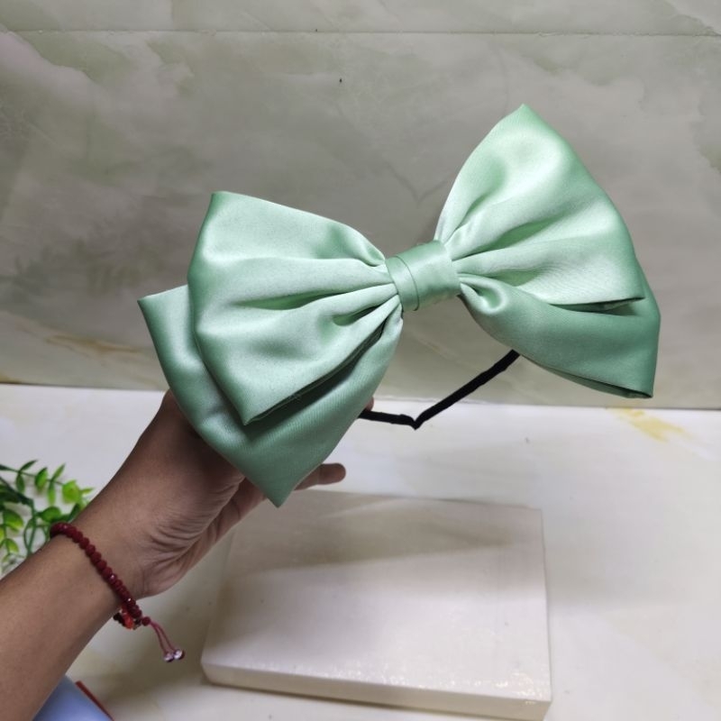 Jual bando satin pita besar | Shopee Indonesia