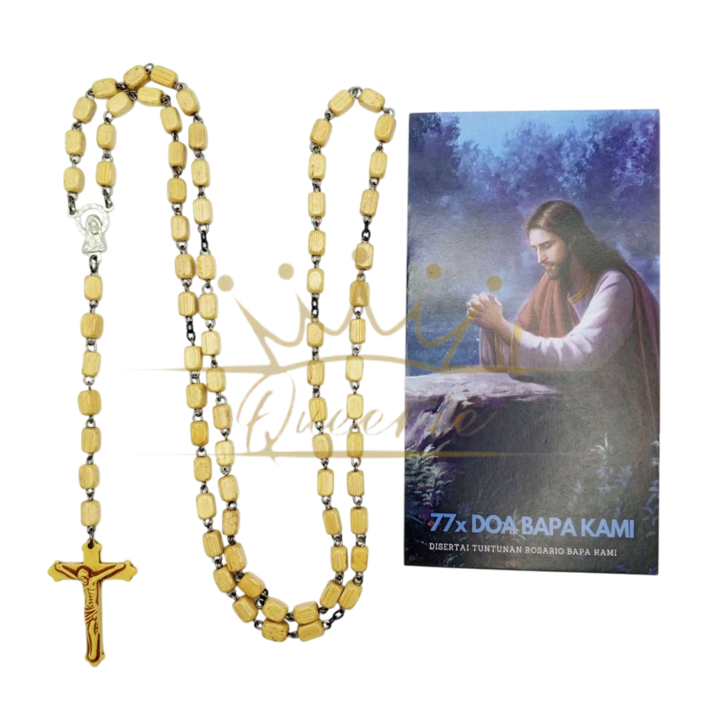 Jual Rosario 77 Bapa Kami | Doa Rosario (kayu) | Shopee Indonesia