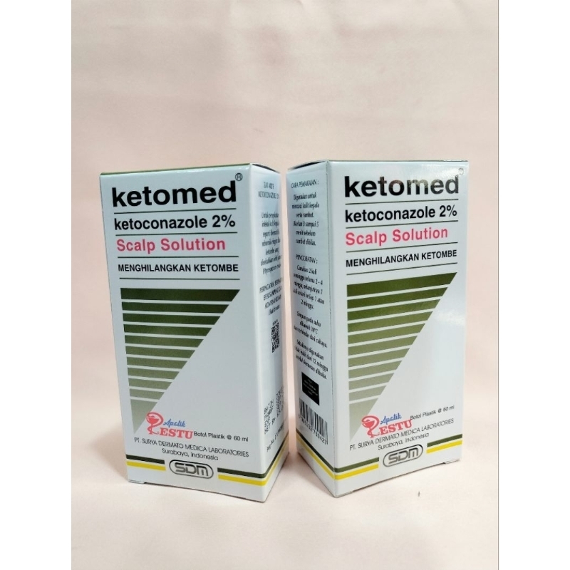 Jual Ketomed 2% Scalp Solution|Untuk Menghilangkan Ketombe (60ml ...