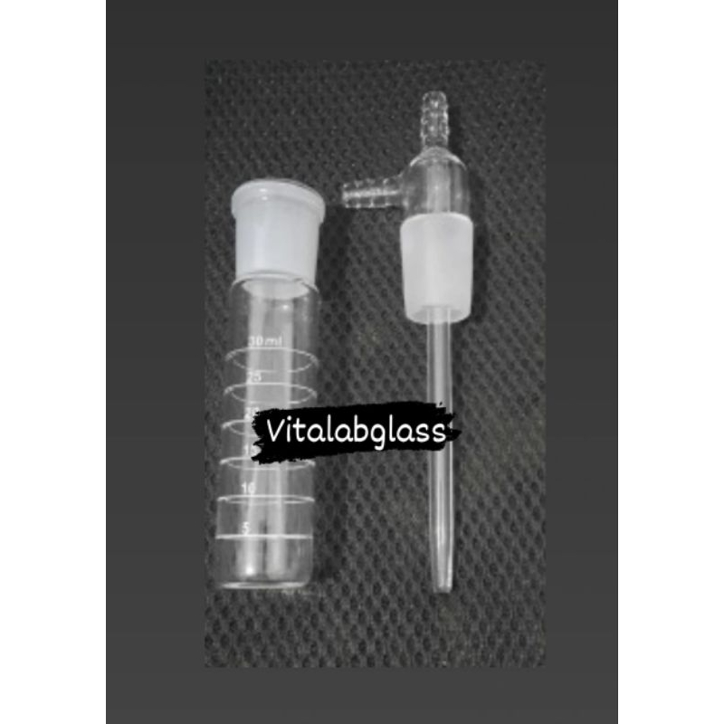 Jual tabung midget impinger 30 ml skala | Shopee Indonesia