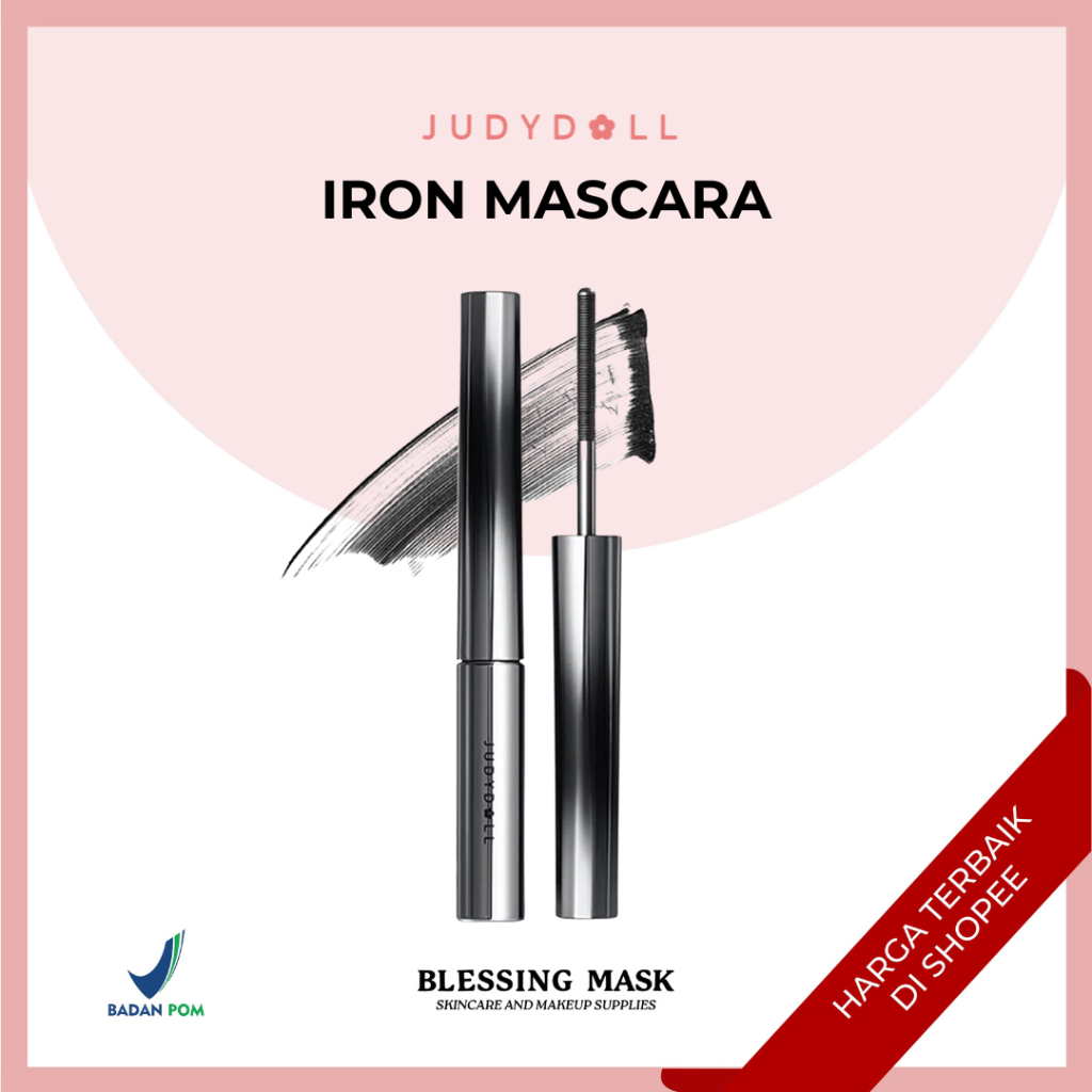 Jual Judydoll Iron Mascara - Maskara Besi Waterproof | Lentik Natural ...