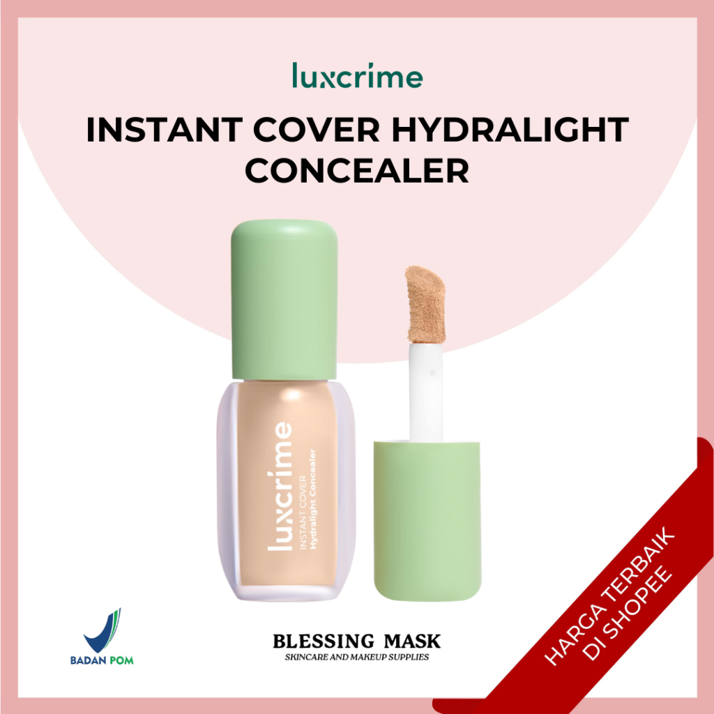 Jual Luxcrime Instant Cover Hydralight Concealer | full coverage and a ...