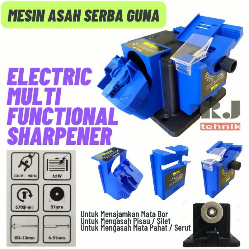 Jual Mesin Asah Serba Guna Electric Multi Functional Sharpener Pengasah ...