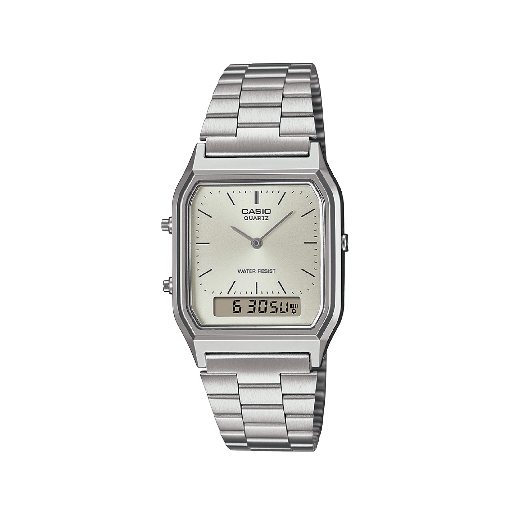 Jual Casio Jam Tangan Unisex dengan format Analog Digital AQ-230A ...